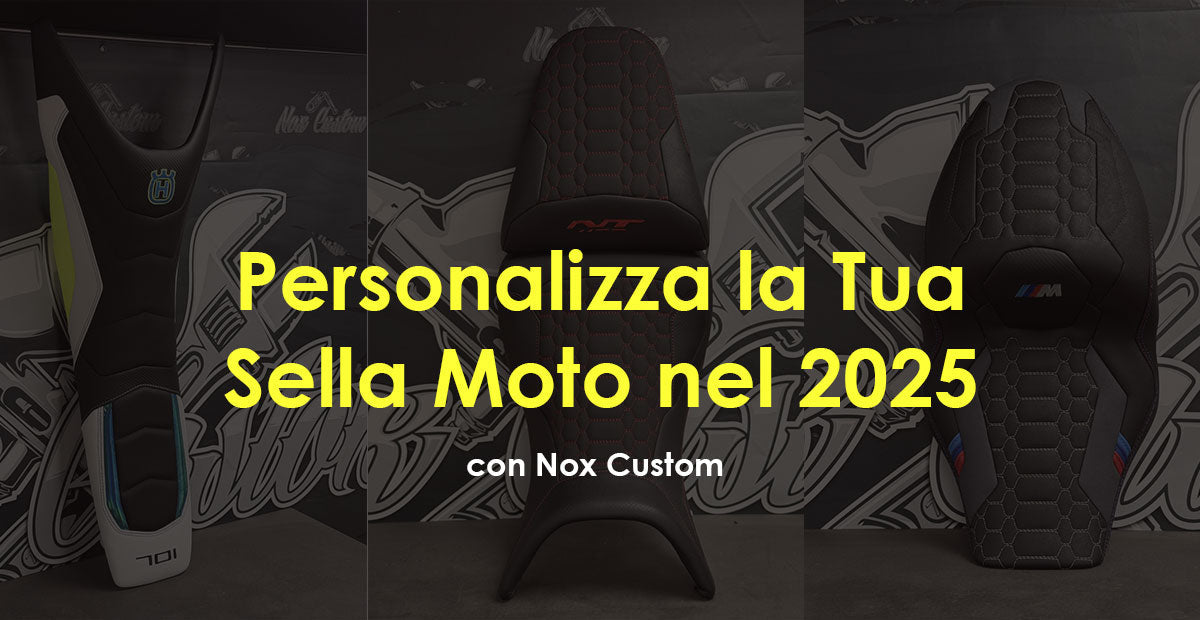 Tappezzeria Sella Moto su Misura: Rinnova la tua moto nel 2025 – NoxCustom