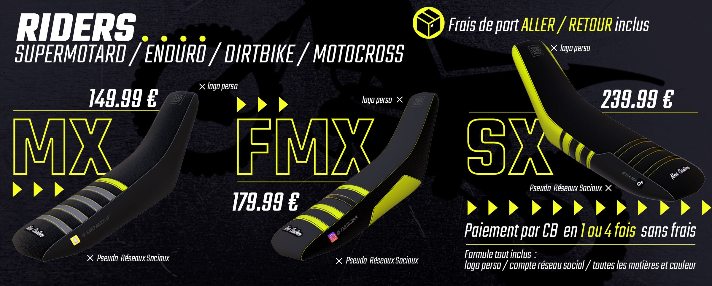 FMX - MX - SX - Full option – NoxCustom
